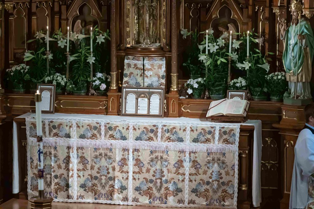 Easter Vigil 2019 photos – Tridentine Mass Society of Madison